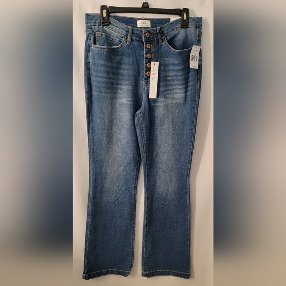 Nicole Miller | Jeans | Nwt Nicole Miller High Rise Boot Cut Jeans Size ...